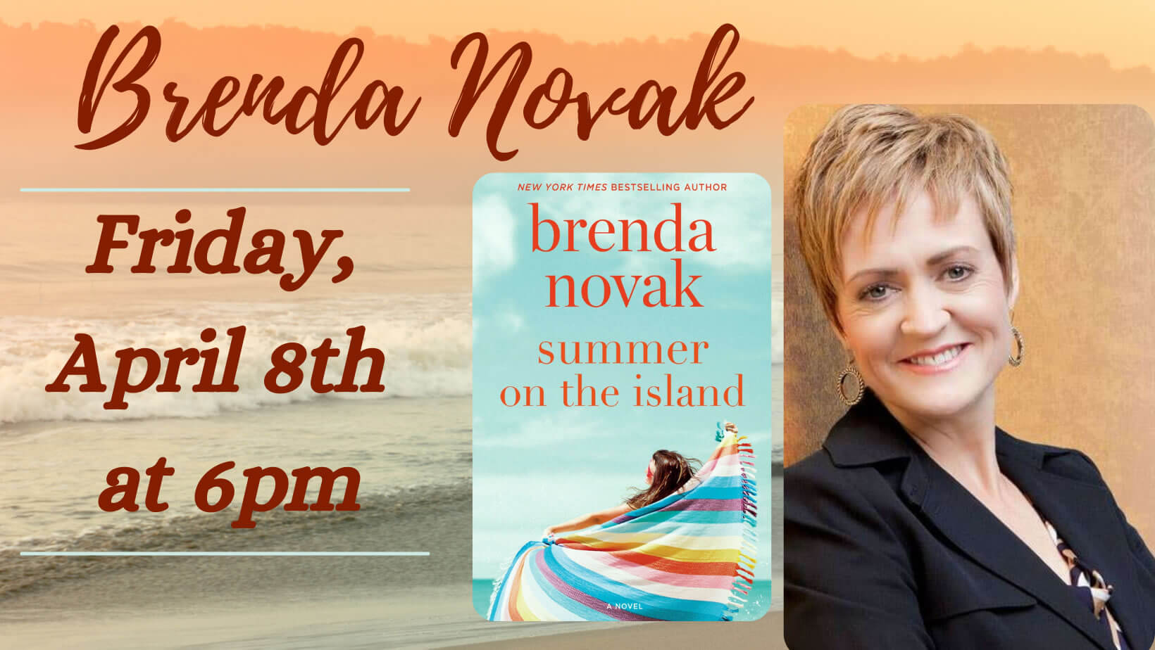 Brenda Novak presents Summer On The Island :: Vero Beach Book Center
